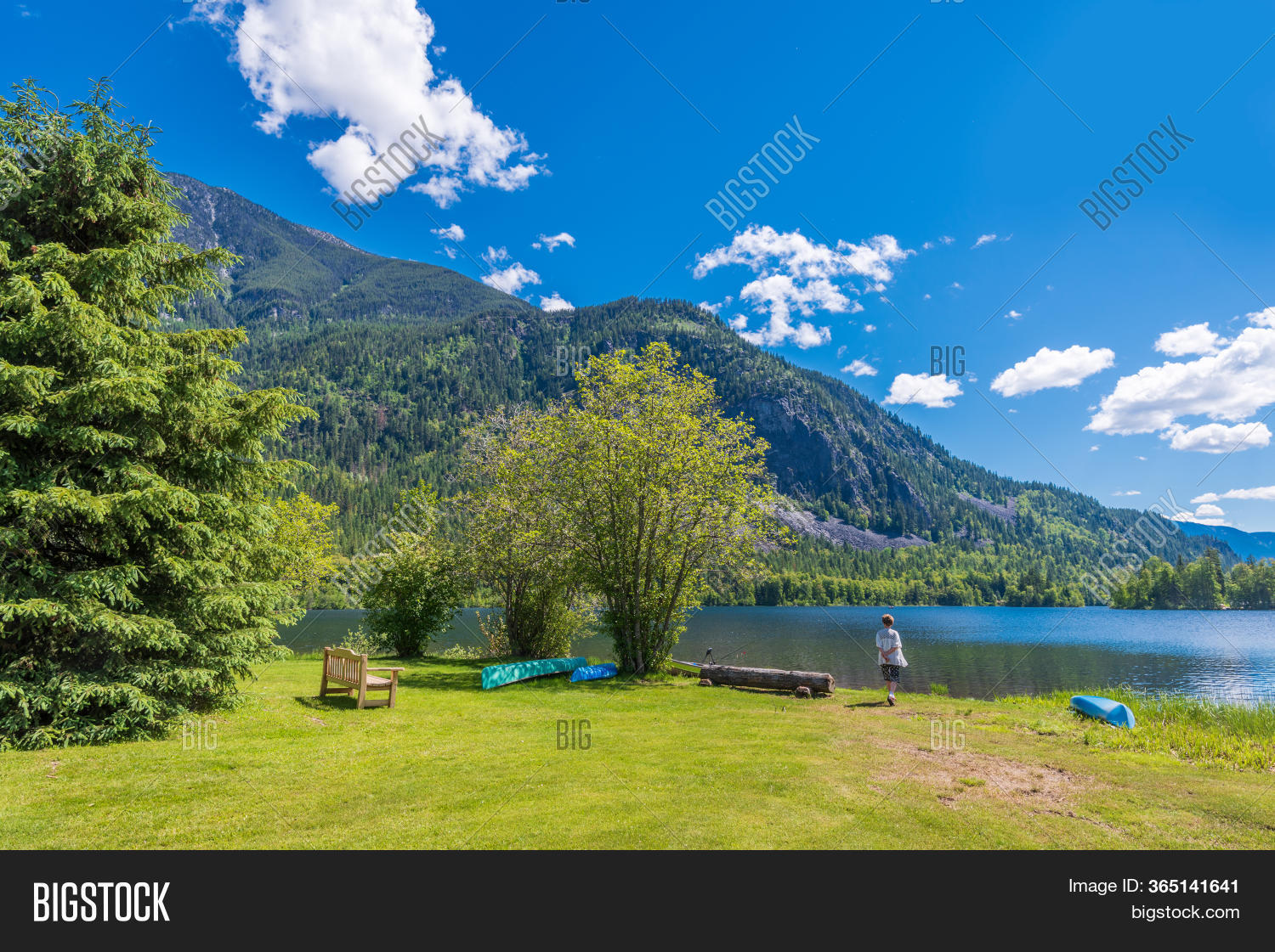 View Mountain Lake Image & Photo (Free Trial) | Bigstock