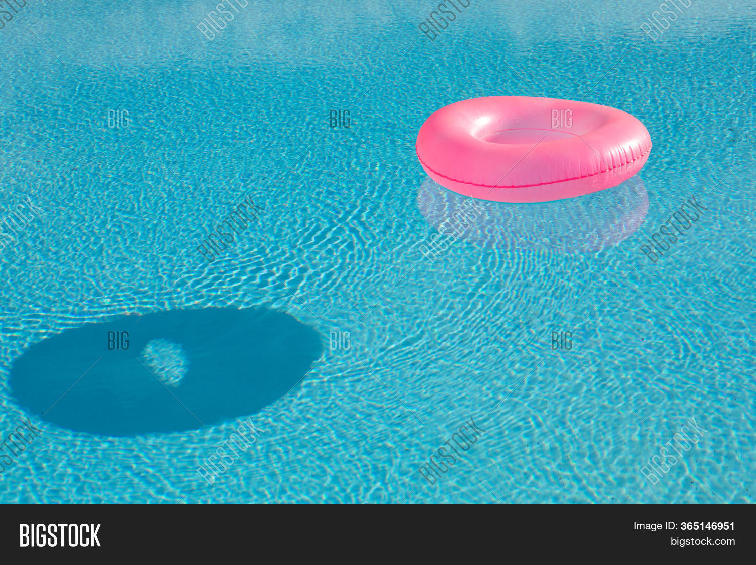 Pink Big Float On Pool Image & Photo (Free Trial) | Bigstock