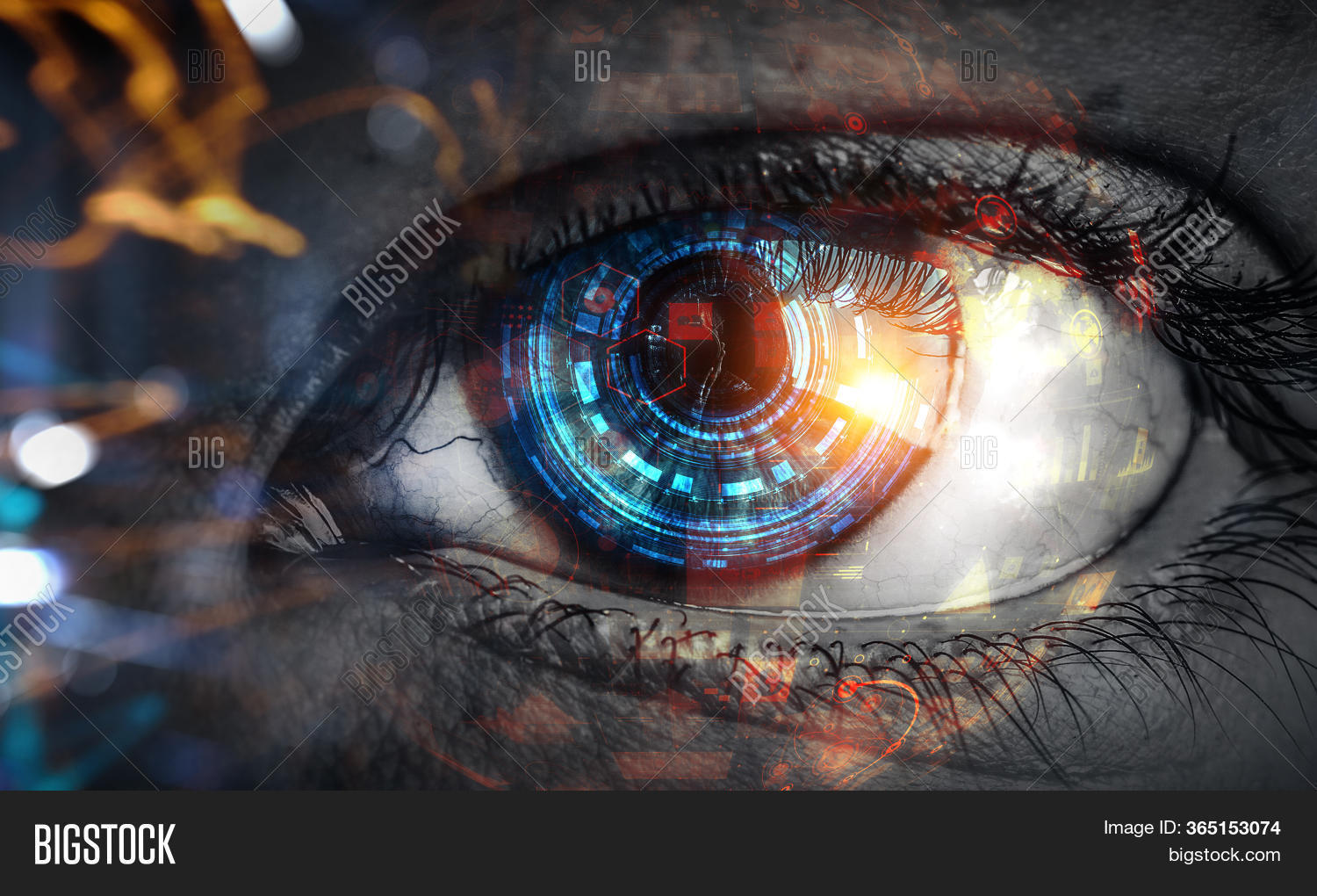 Abstract High Tech Eye Image & Photo (Free Trial) | Bigstock
