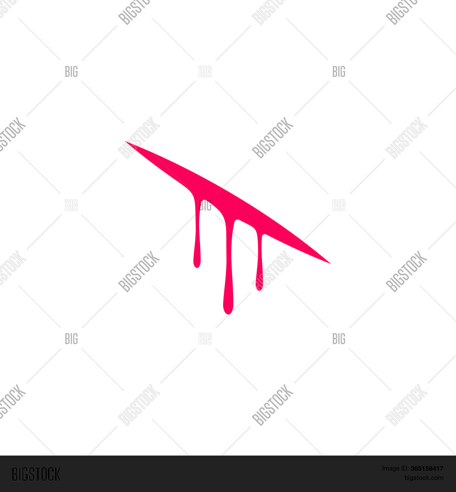 Scar Blood Symbol Vector & Photo (Free Trial) | Bigstock