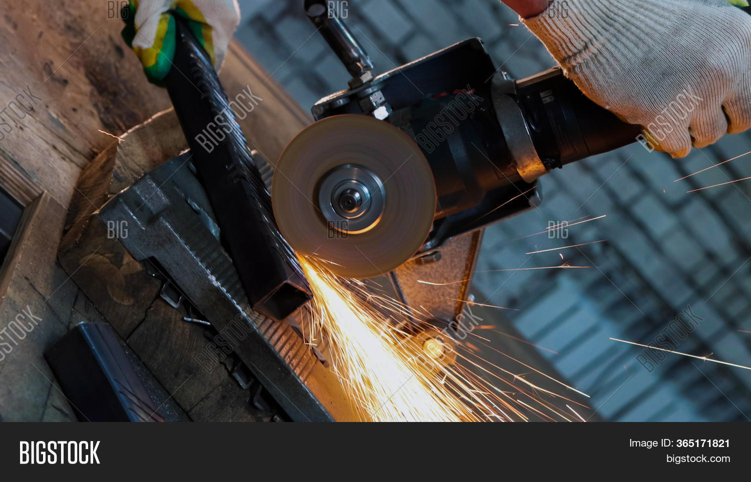 Man Worker Grinding Image & Photo (Free Trial) | Bigstock