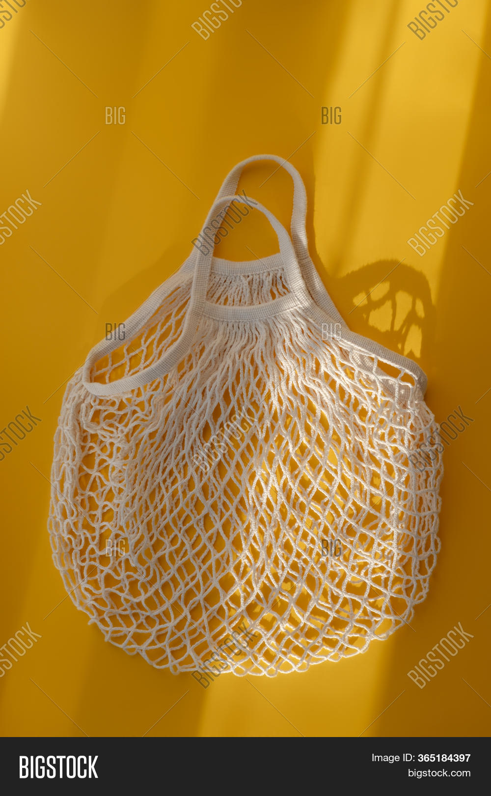 Empty Mesh String Bag Image & Photo (Free Trial) | Bigstock