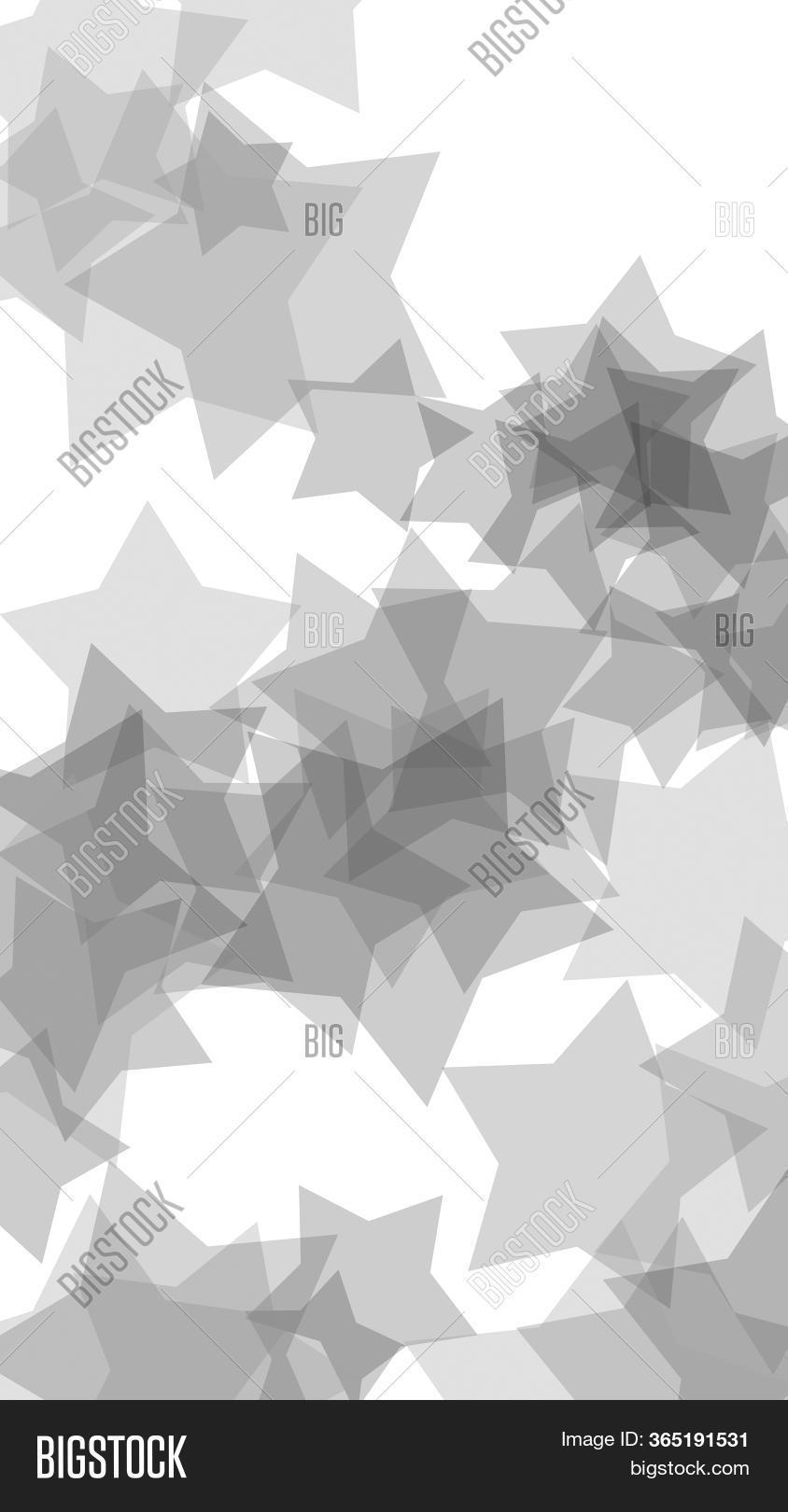 Gray Translucent Stars Image & Photo (Free Trial) | Bigstock