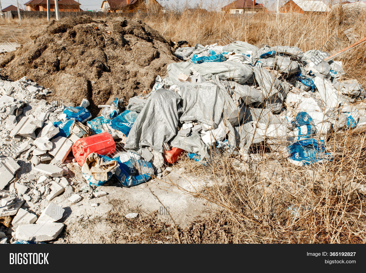 Pile Garbage Field, Image & Photo (Free Trial) | Bigstock