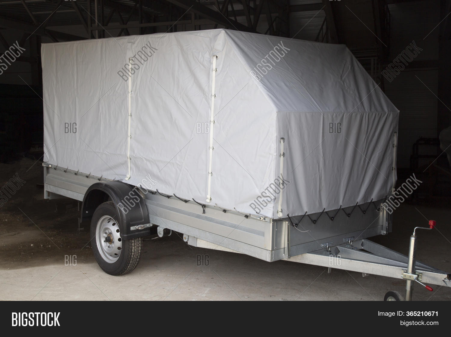 Open Car Trailer. Image & Photo (Free Trial) | Bigstock