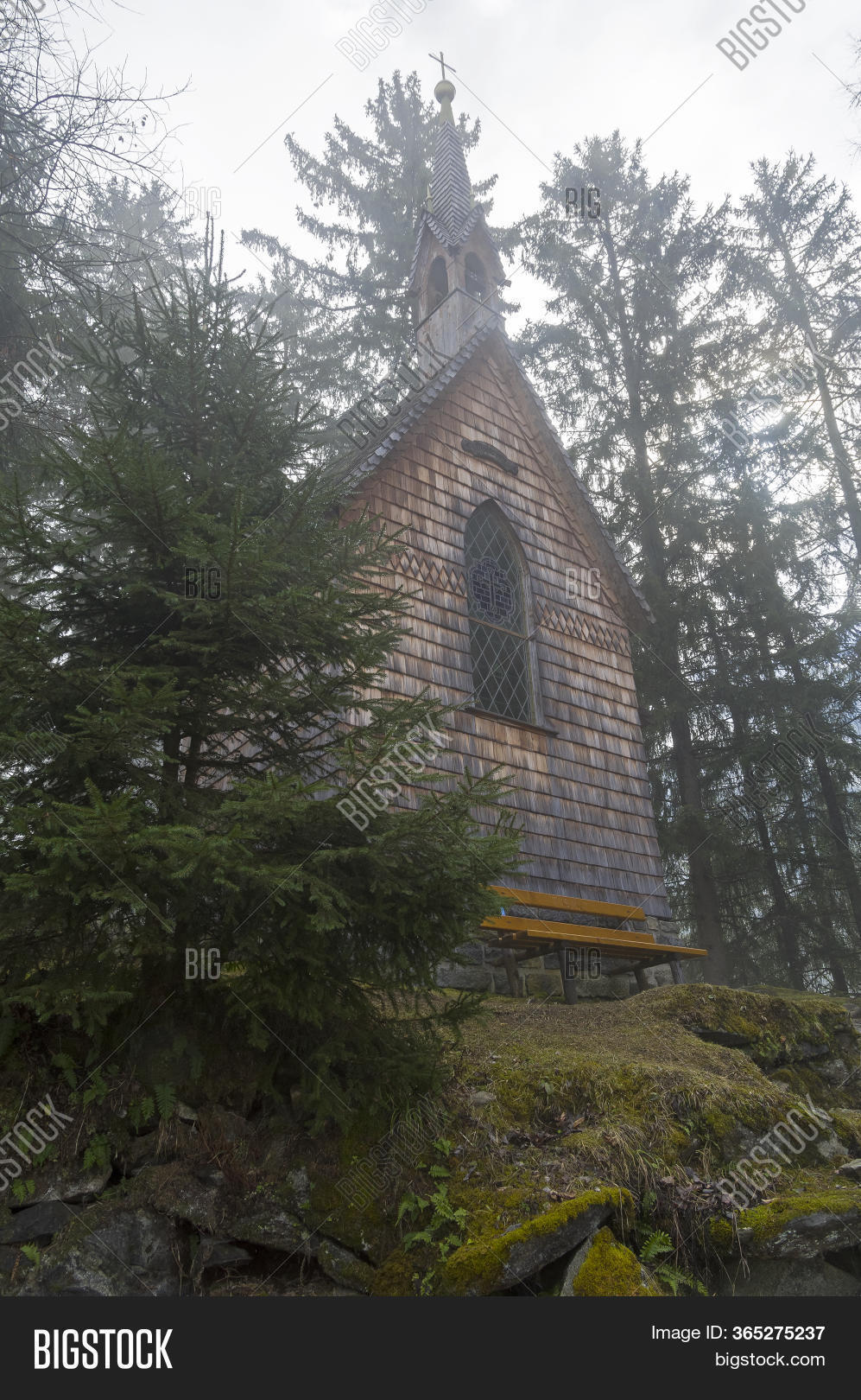 Small Chapel Forest On Image & Photo (Free Trial) | Bigstock