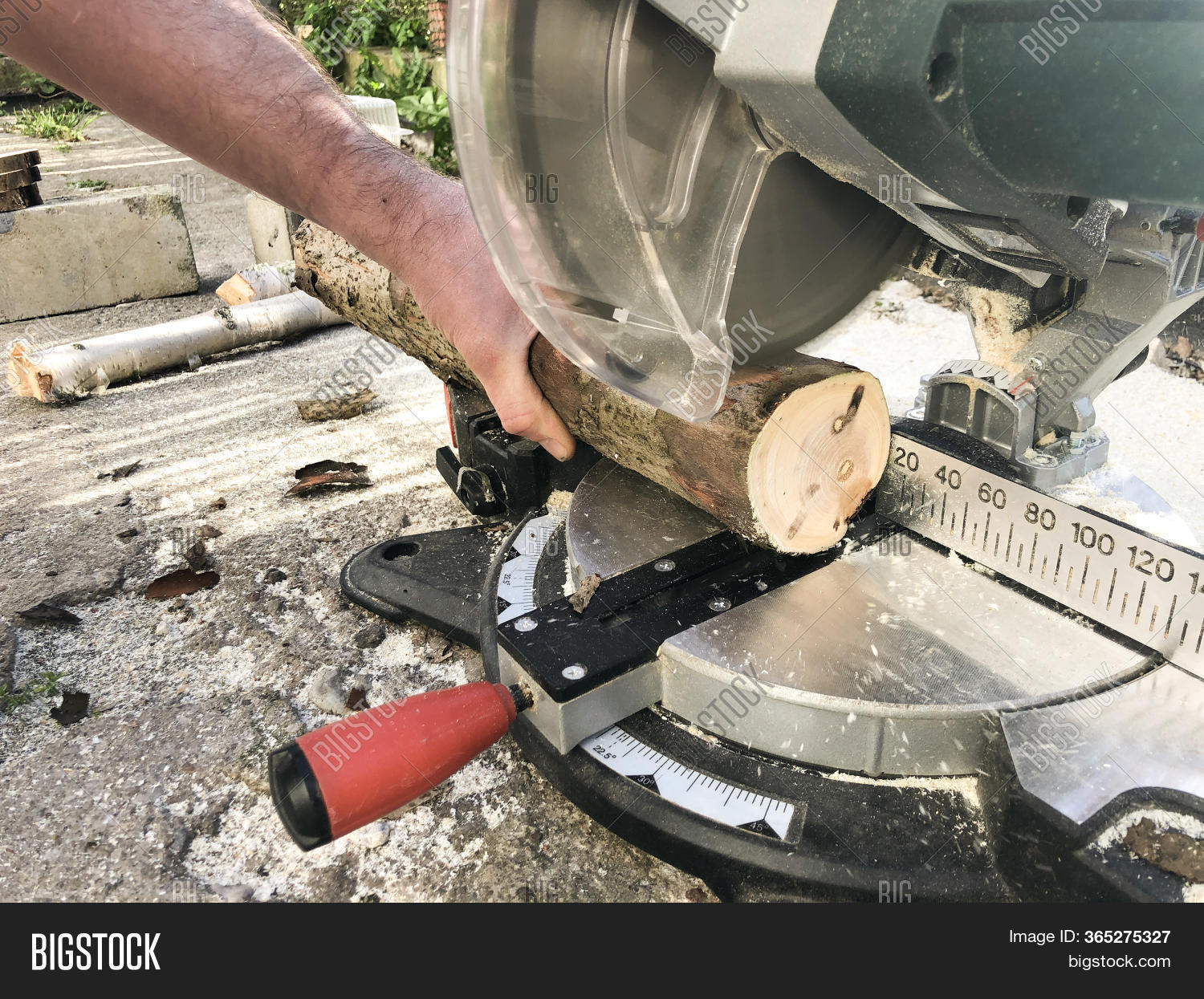 Man Sawing Board. Work Image & Photo (Free Trial) | Bigstock