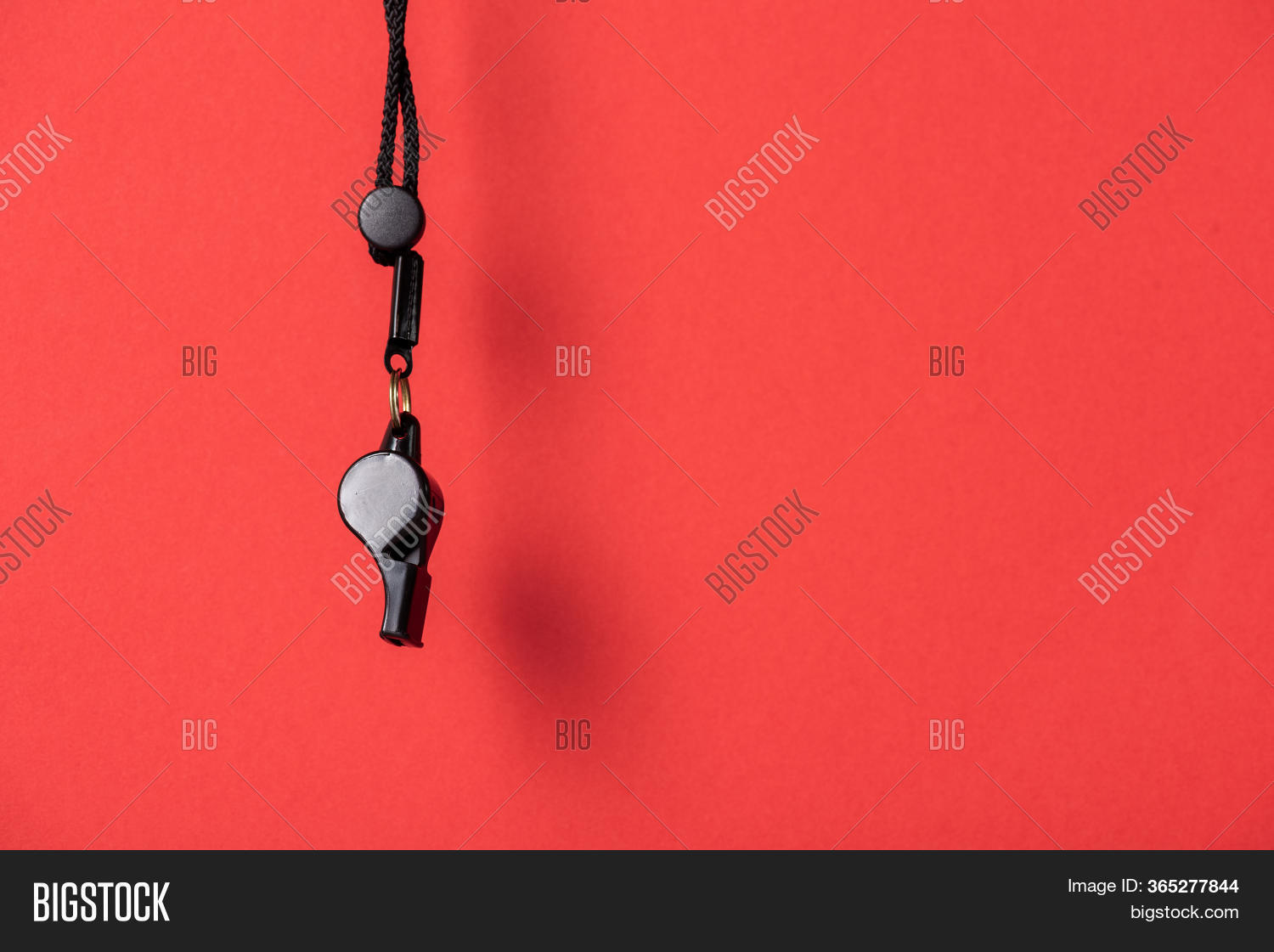 Black Whistle Rope On Image & Photo (Free Trial) | Bigstock