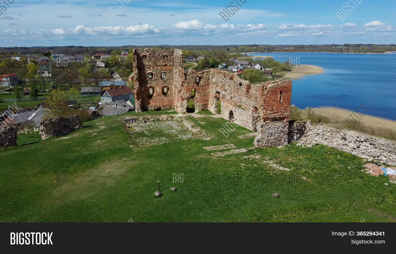 Aerial View Ludza Image & Photo (Free Trial) | Bigstock