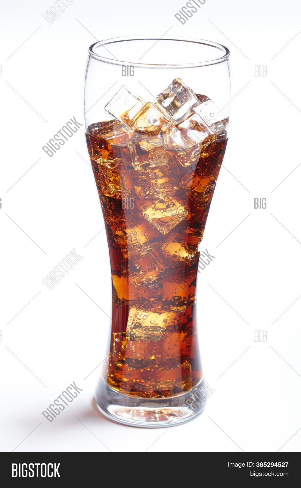 Cola Ice Cubes On Image & Photo (Free Trial) | Bigstock