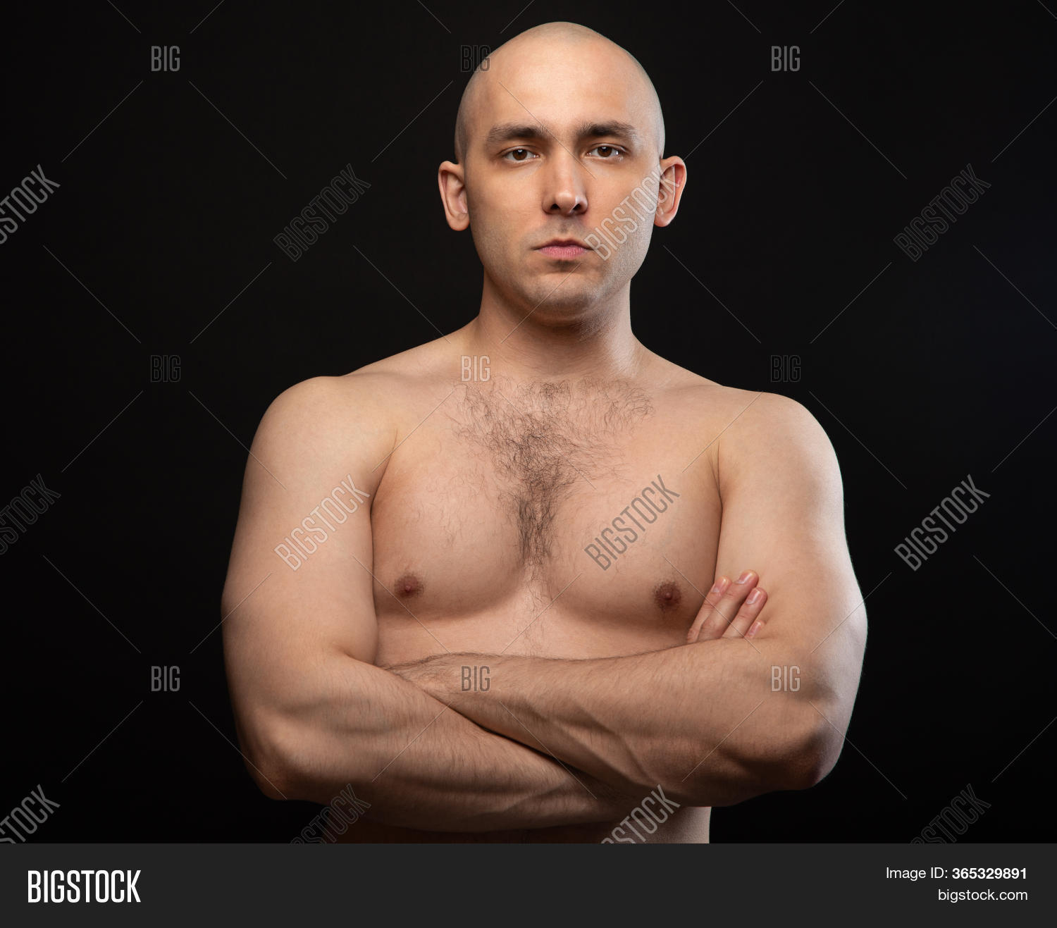 Photo Bald Man Bare Image & Photo (Free Trial) | Bigstock