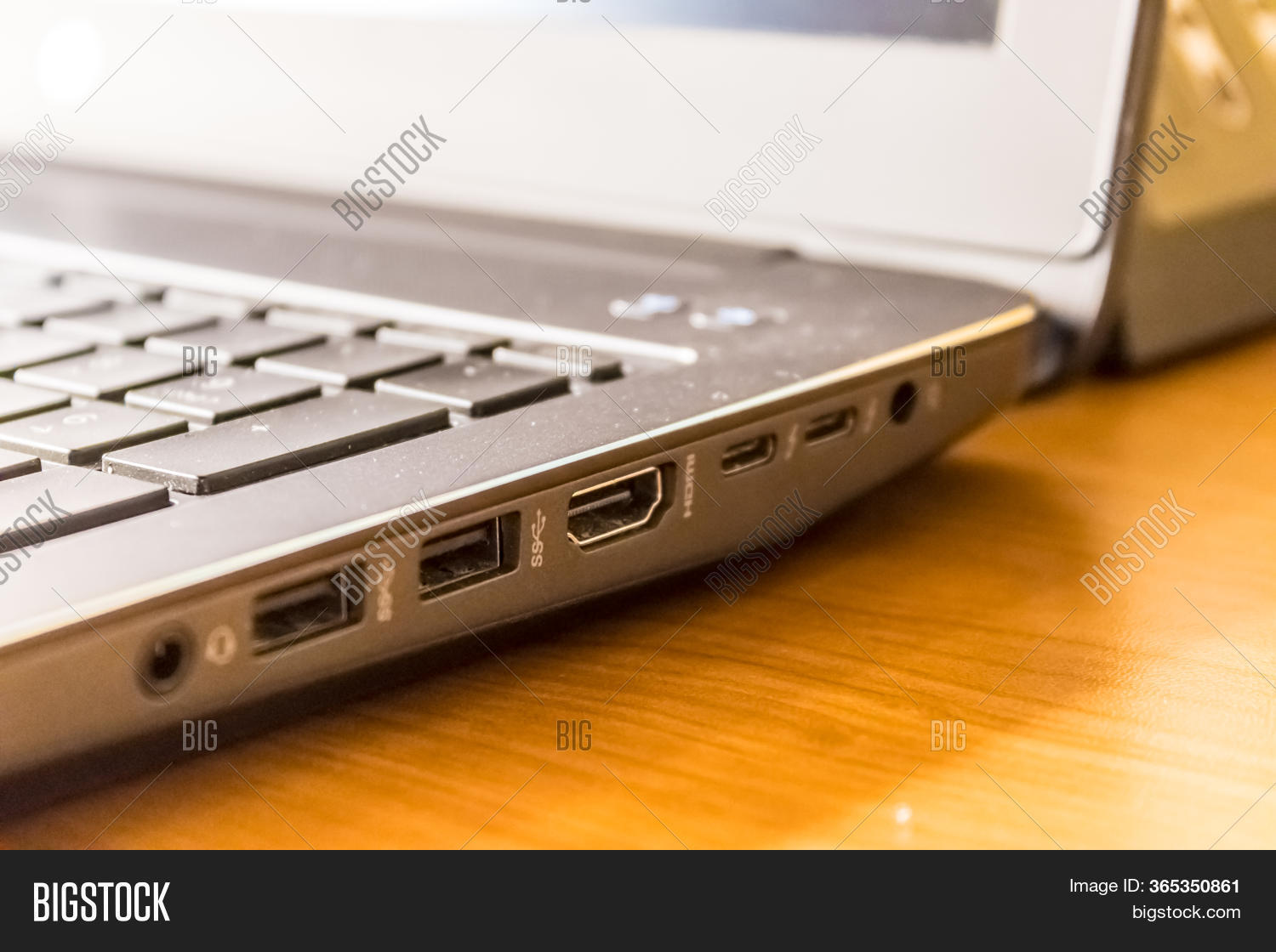 Laptop Ports Close-, Image & Photo (Free Trial) | Bigstock