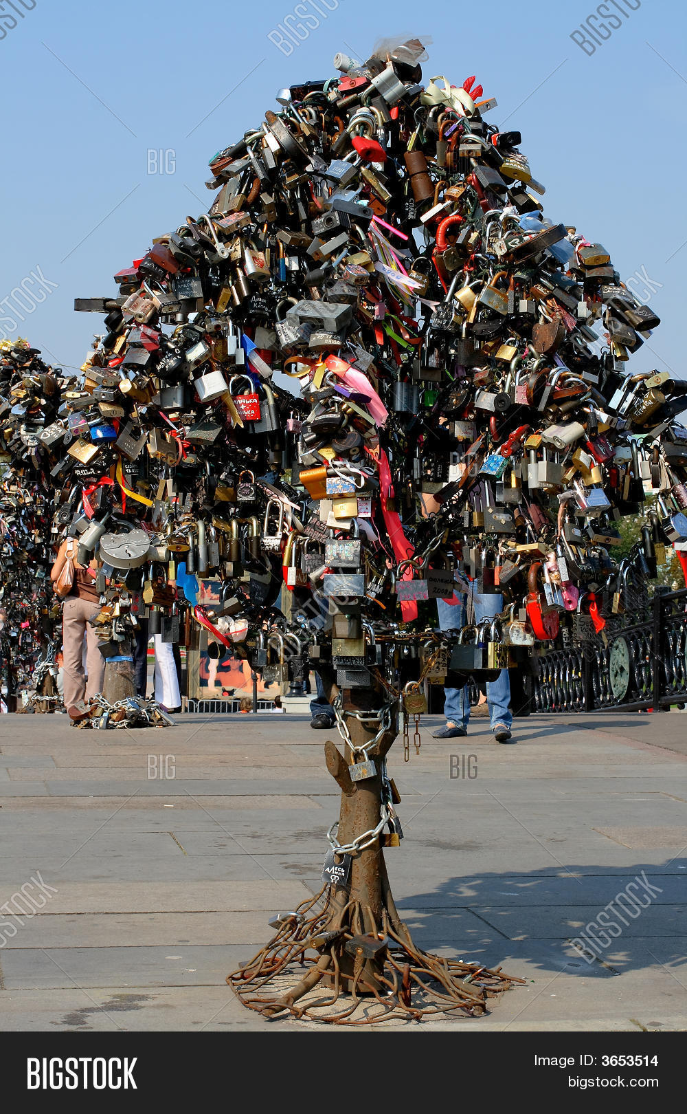 Iron Tree Locks Image & Photo (Free Trial) | Bigstock