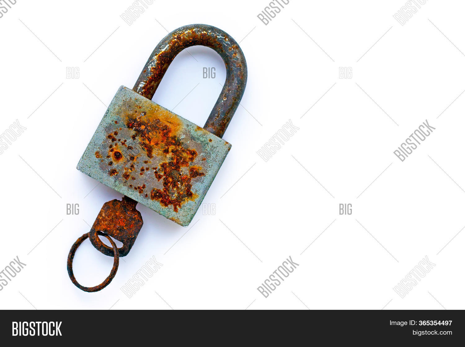 Old Rusty Lock Key On Image & Photo (Free Trial) | Bigstock