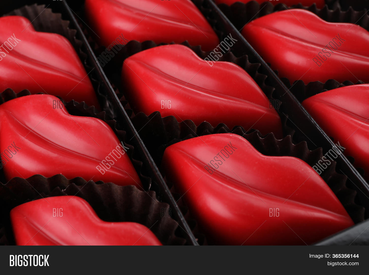 Delicious Lip Shaped Image & Photo (Free Trial) | Bigstock