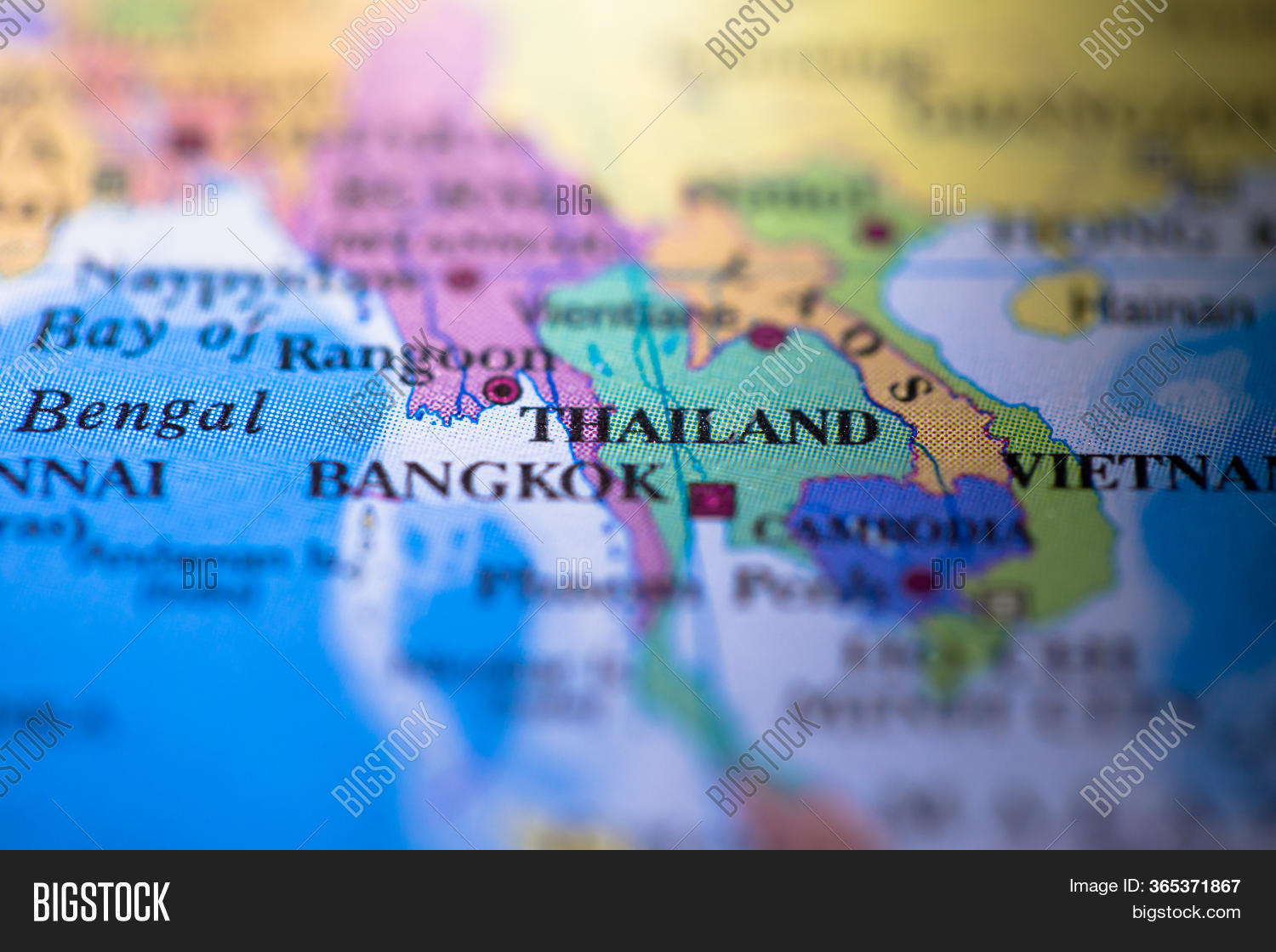Geographical Map Image & Photo (Free Trial) | Bigstock