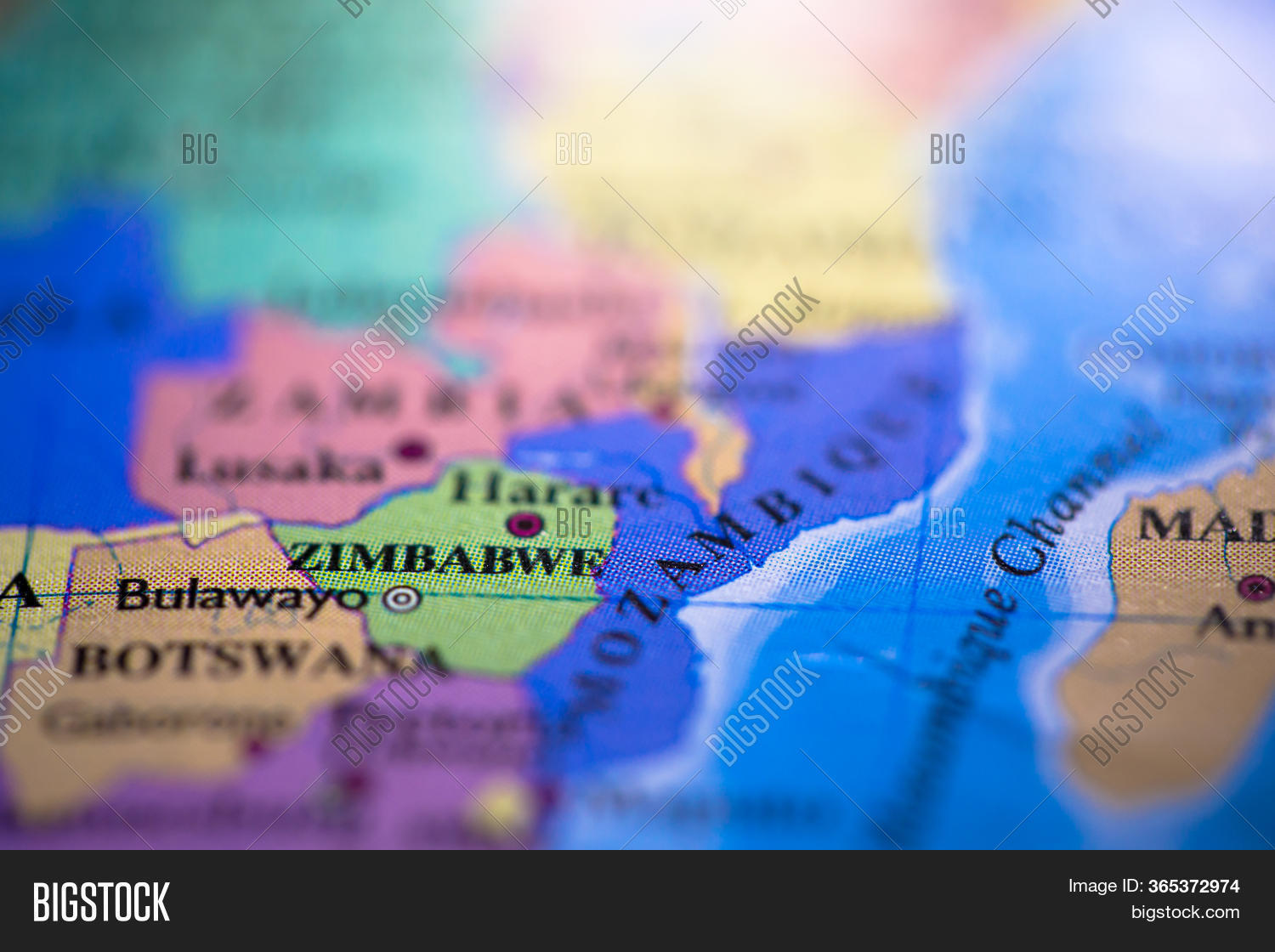 Geographical Map Image & Photo (Free Trial) | Bigstock