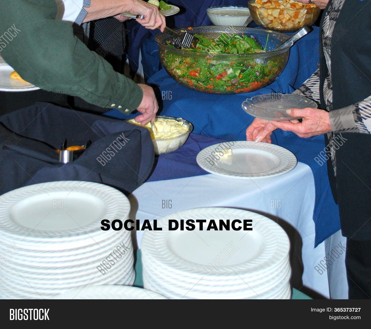 Potluck Lunch People Image & Photo (Free Trial) | Bigstock