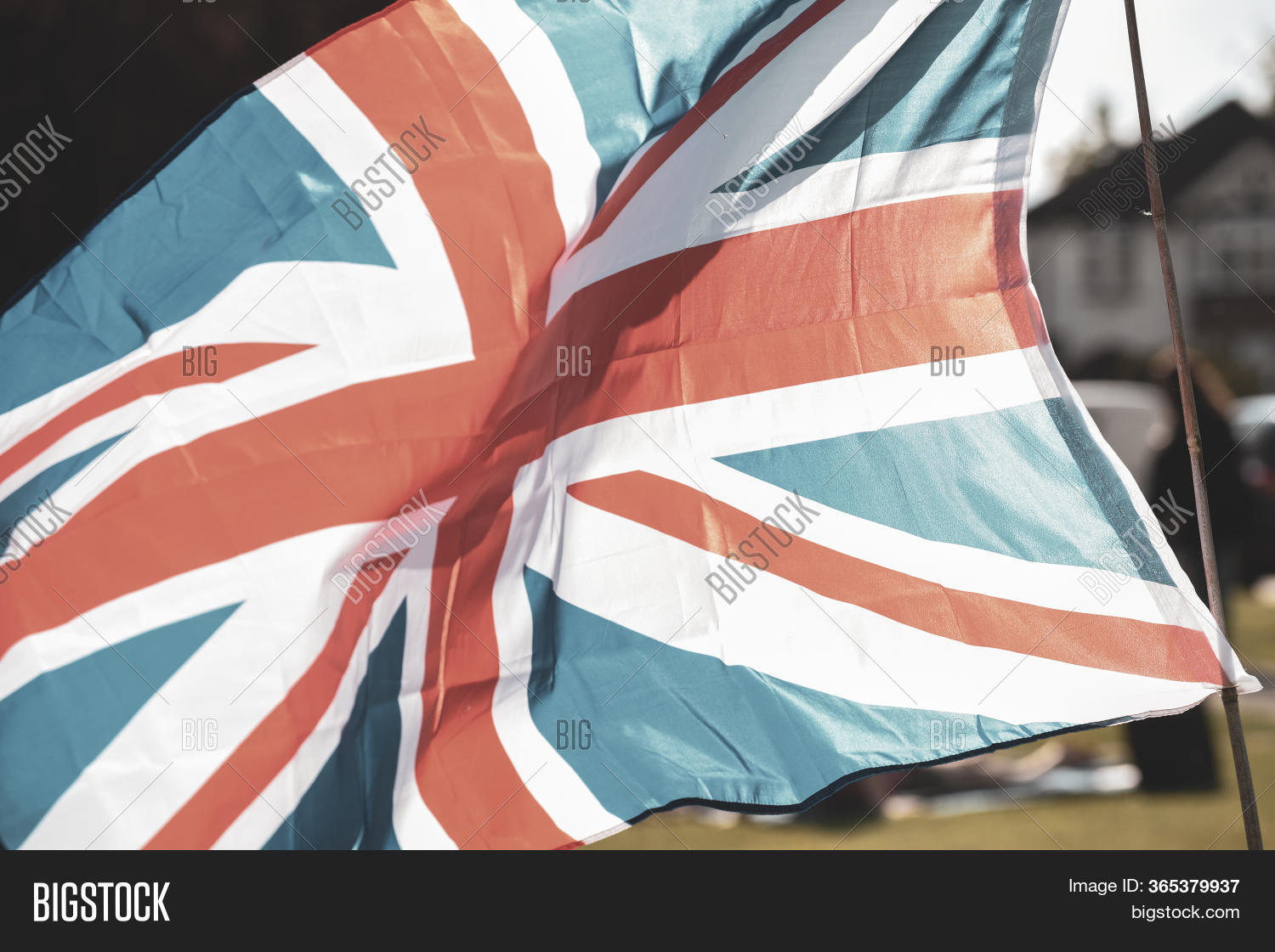 Union Jack Flag Flying Image & Photo (Free Trial) | Bigstock