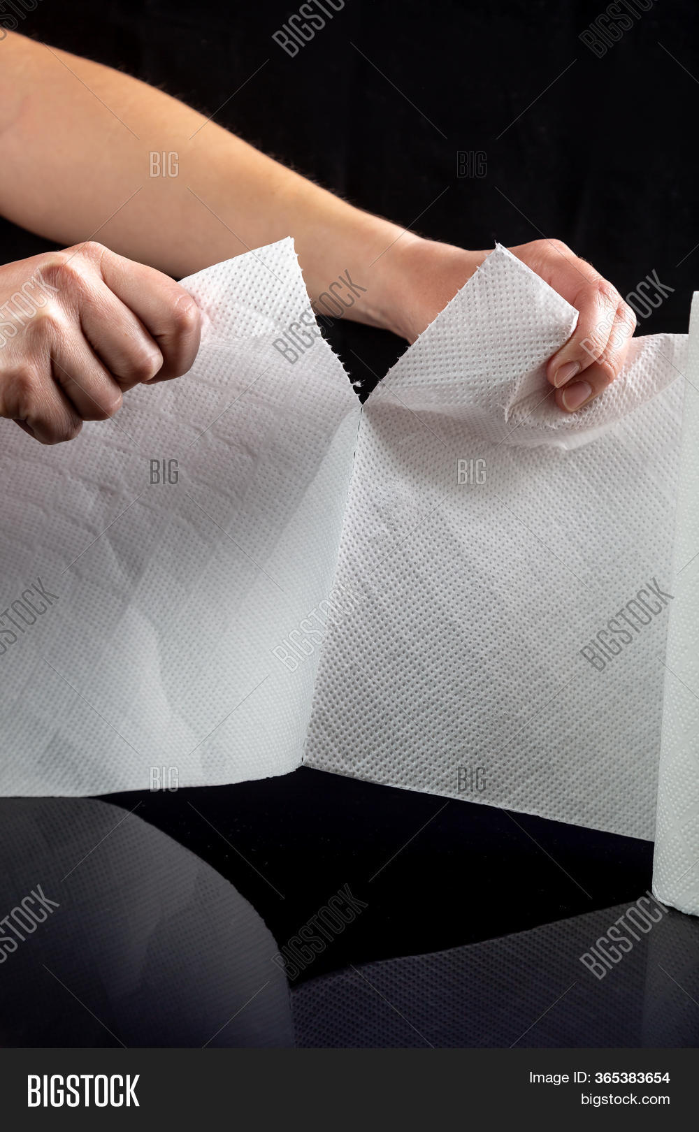 Hands Tear Off Piece Image & Photo (Free Trial) | Bigstock