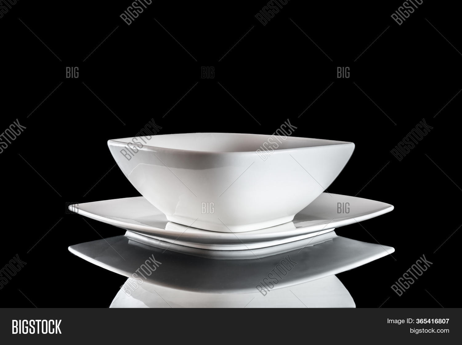 Empty Dishes Dinner Image & Photo (Free Trial) | Bigstock