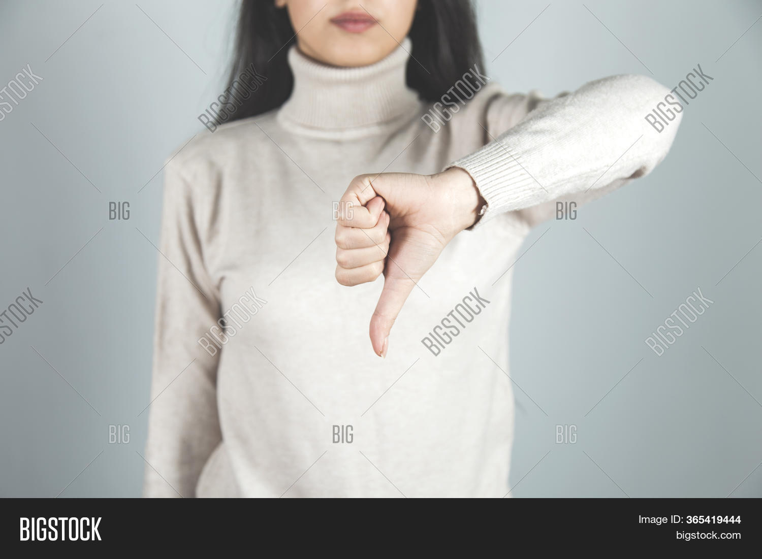 Woman Finger Bad Sign Image & Photo (Free Trial) | Bigstock