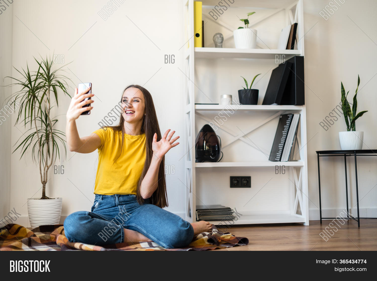Phone Video Call. Image & Photo (Free Trial) | Bigstock