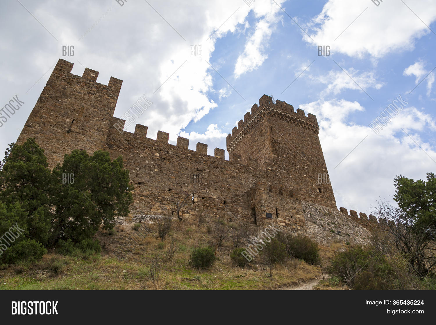 Mountain Fortress ( Image & Photo (Free Trial) | Bigstock