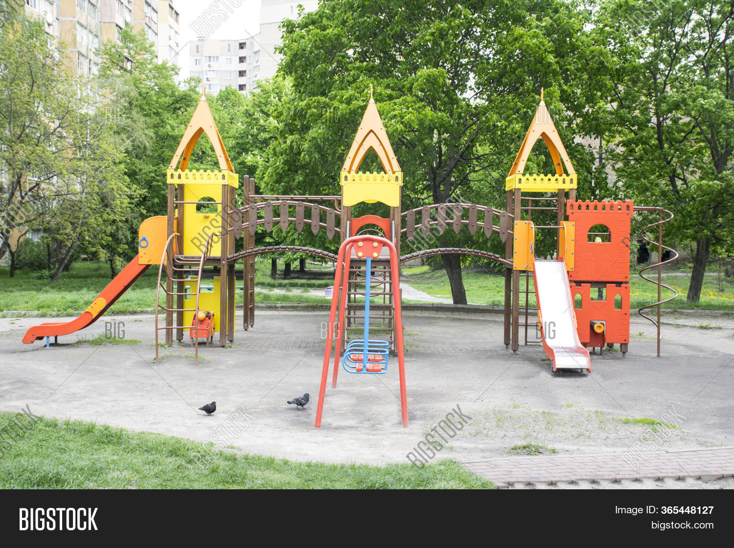 Colorful Playground Image & Photo (Free Trial) | Bigstock