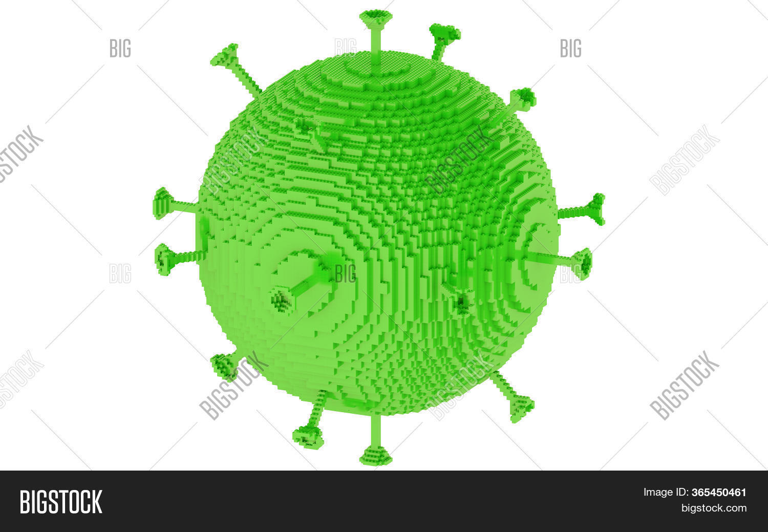 Green Coronavirus Image & Photo (Free Trial) | Bigstock