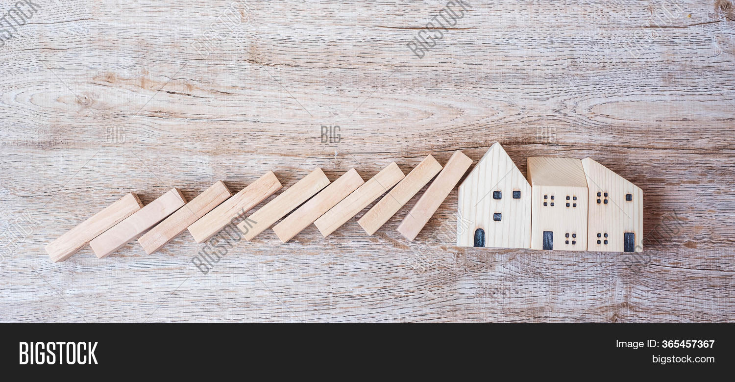 Wooden Blocks Falling Image & Photo (Free Trial) | Bigstock