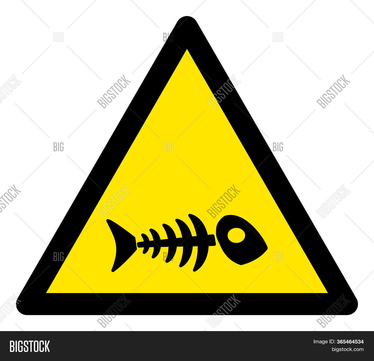 Raster Fish Toxin Flat Image & Photo (Free Trial) | Bigstock