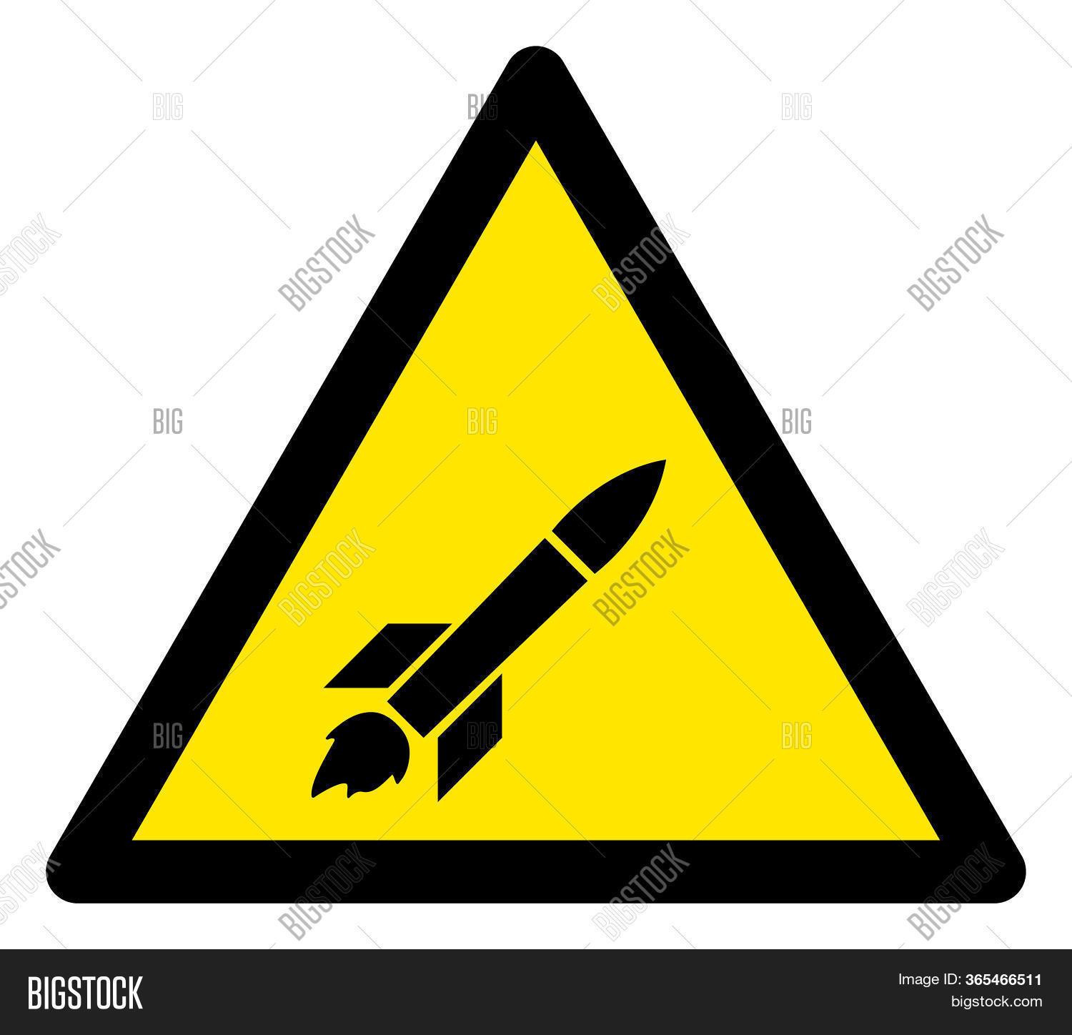 Raster Missile Flat Image & Photo (Free Trial) | Bigstock