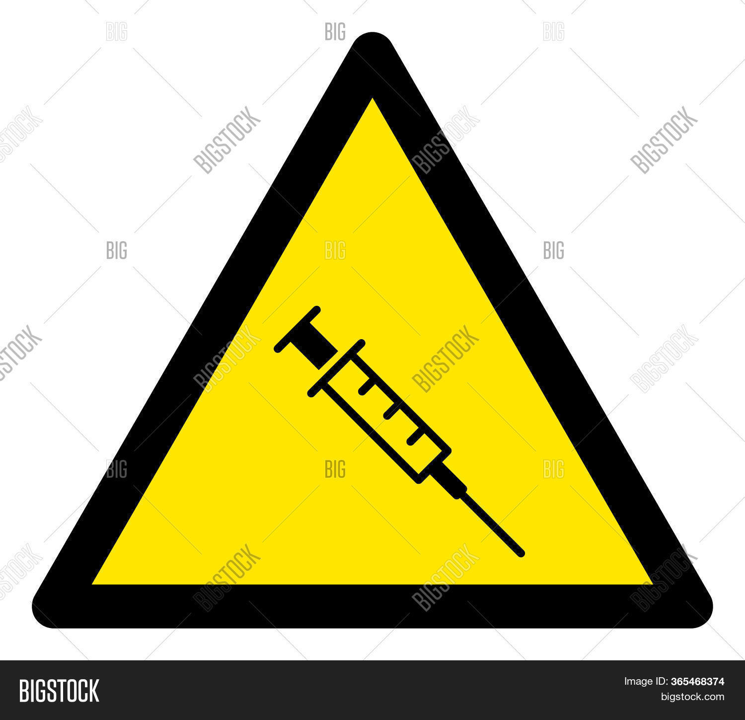 Raster Syringe Flat Image & Photo (Free Trial) | Bigstock