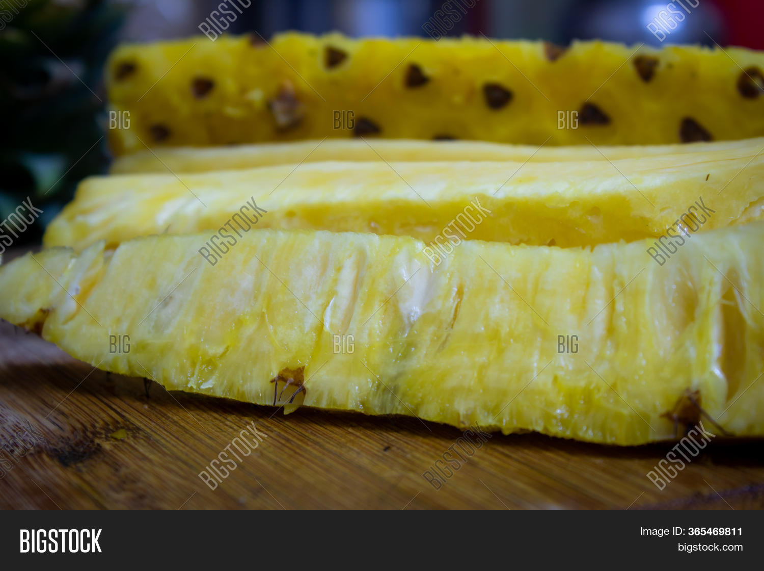 Pineapple Skin Removed Image & Photo (Free Trial) | Bigstock