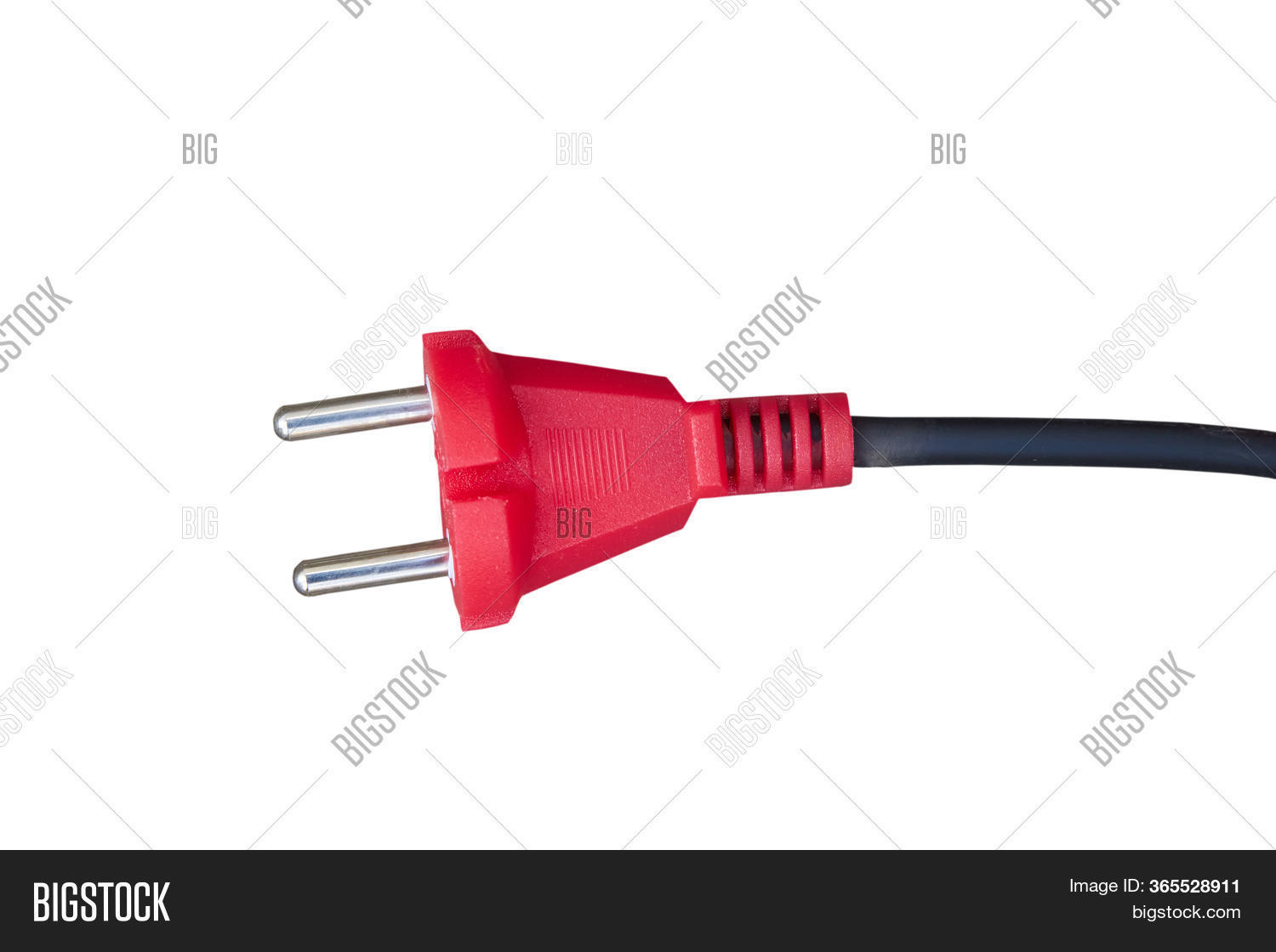 Red Electric Plug On Image & Photo (Free Trial) | Bigstock