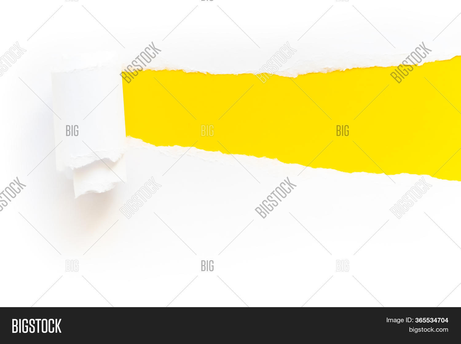 Torn Sheet White Paper Image & Photo (Free Trial) | Bigstock