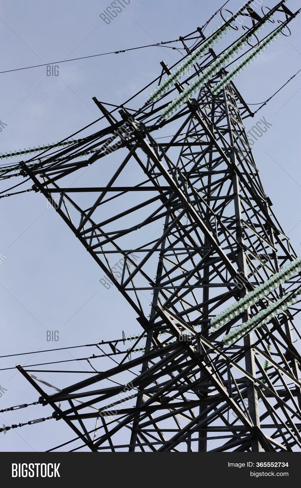 Electrical Tower On Image & Photo (Free Trial) | Bigstock