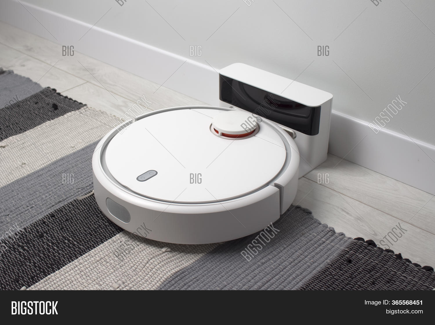 White Robotic Vacuum Image & Photo (Free Trial) | Bigstock