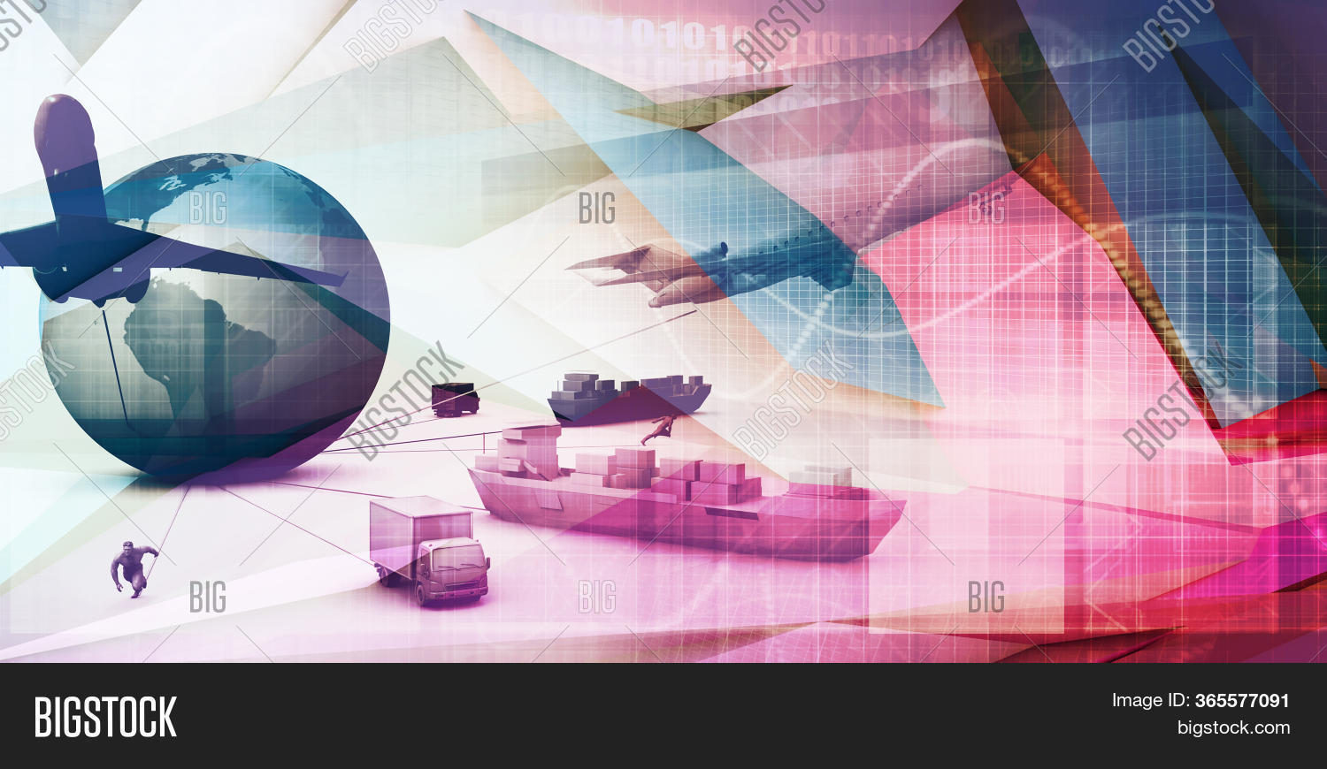 Logistics Supply Chain Image & Photo (Free Trial) | Bigstock
