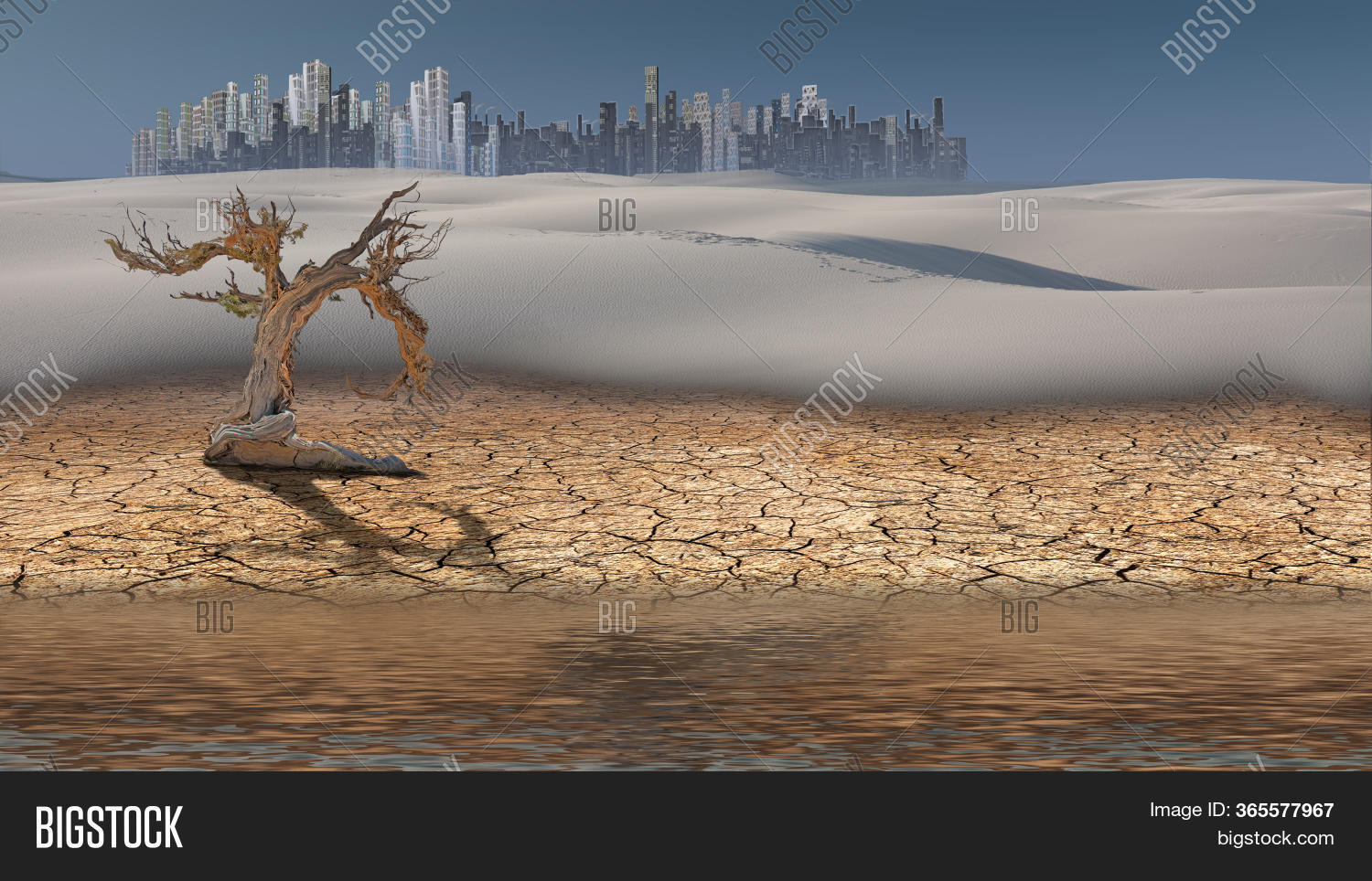 City Desert Distance Image & Photo (Free Trial) | Bigstock
