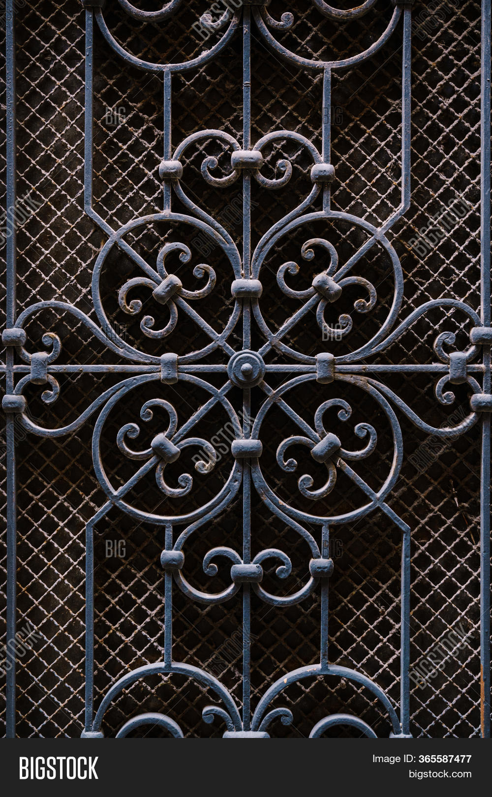 Metal Forging On Door Image & Photo (Free Trial) | Bigstock