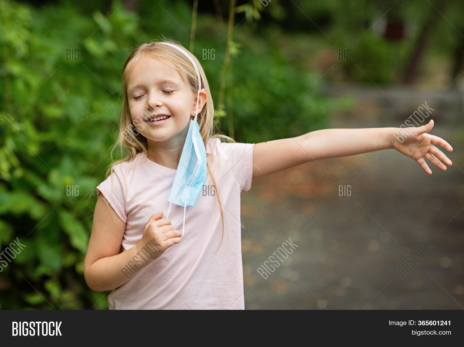 Happy Little Girl Image & Photo (Free Trial) | Bigstock