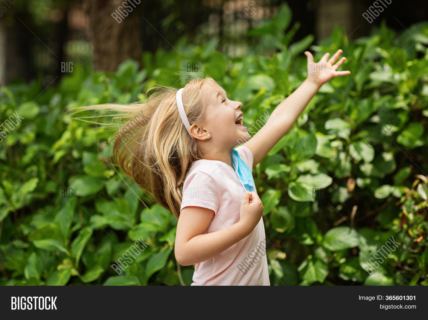 Happy Little Girl Image & Photo (Free Trial) | Bigstock