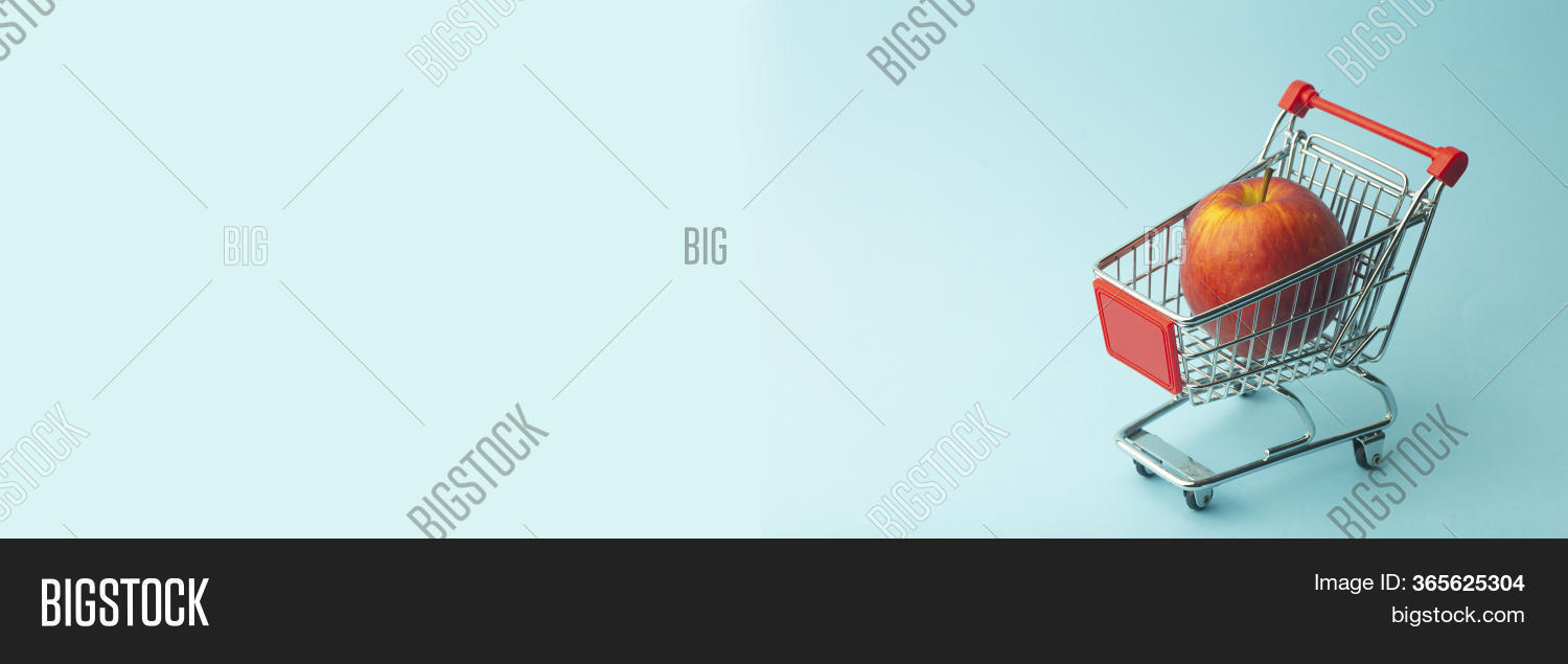 Apple Shopping Cart. Image & Photo (Free Trial) | Bigstock