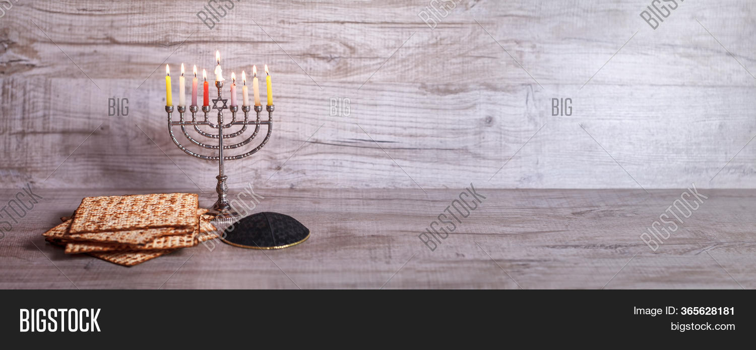 Menorah Burning Image & Photo (Free Trial) | Bigstock