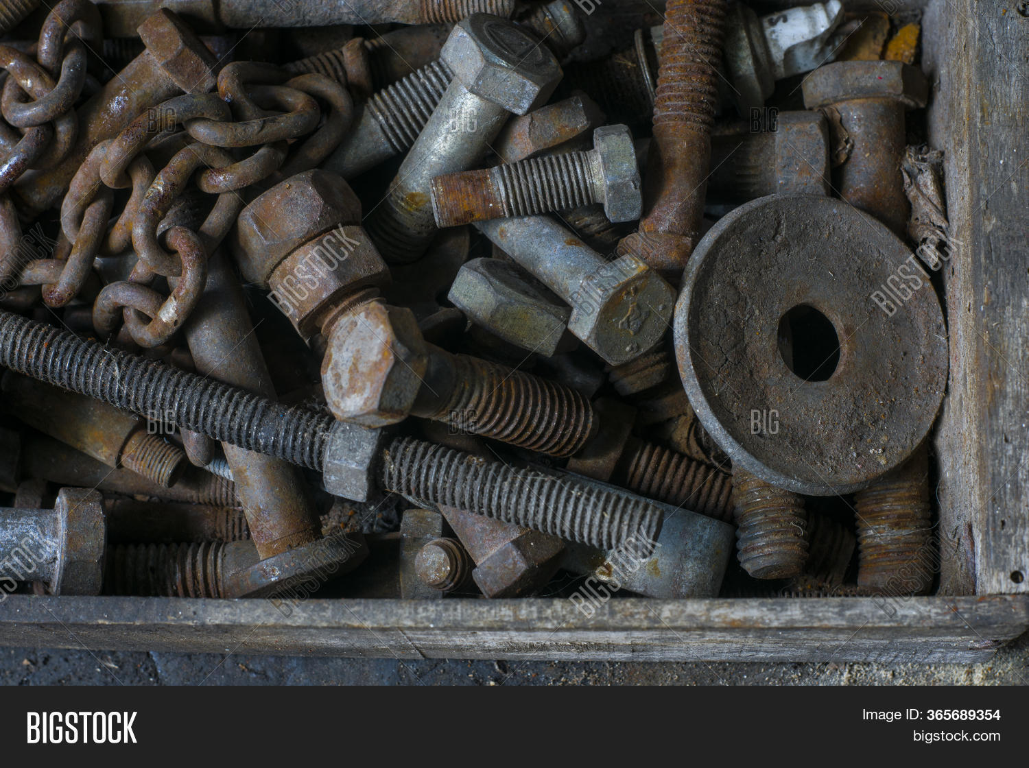 Old Rusty Screw On Image & Photo (Free Trial) | Bigstock