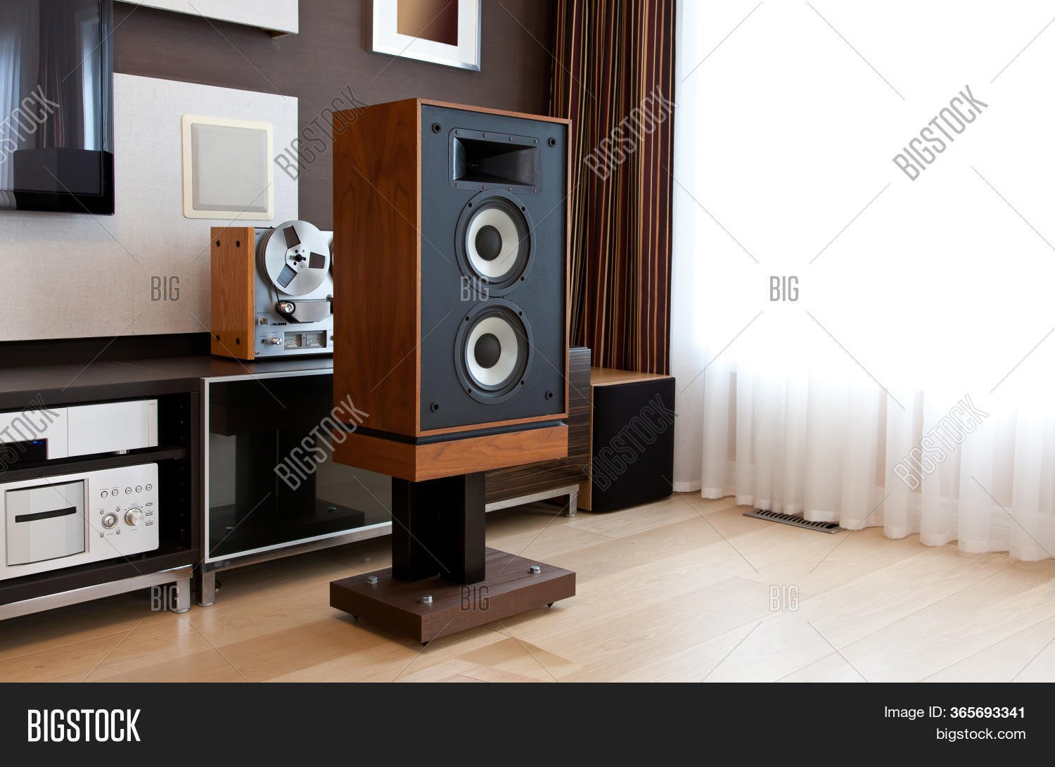 Tall Stereo Vintage Image & Photo (Free Trial) | Bigstock