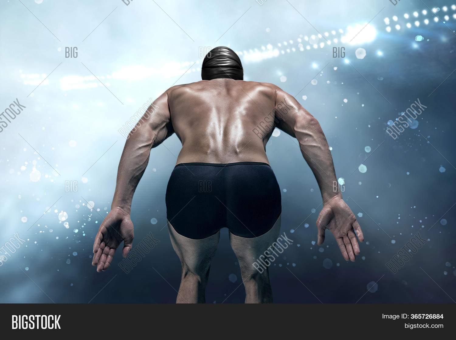 Portrait Swimmer On Image And Photo Free Trial Bigstock