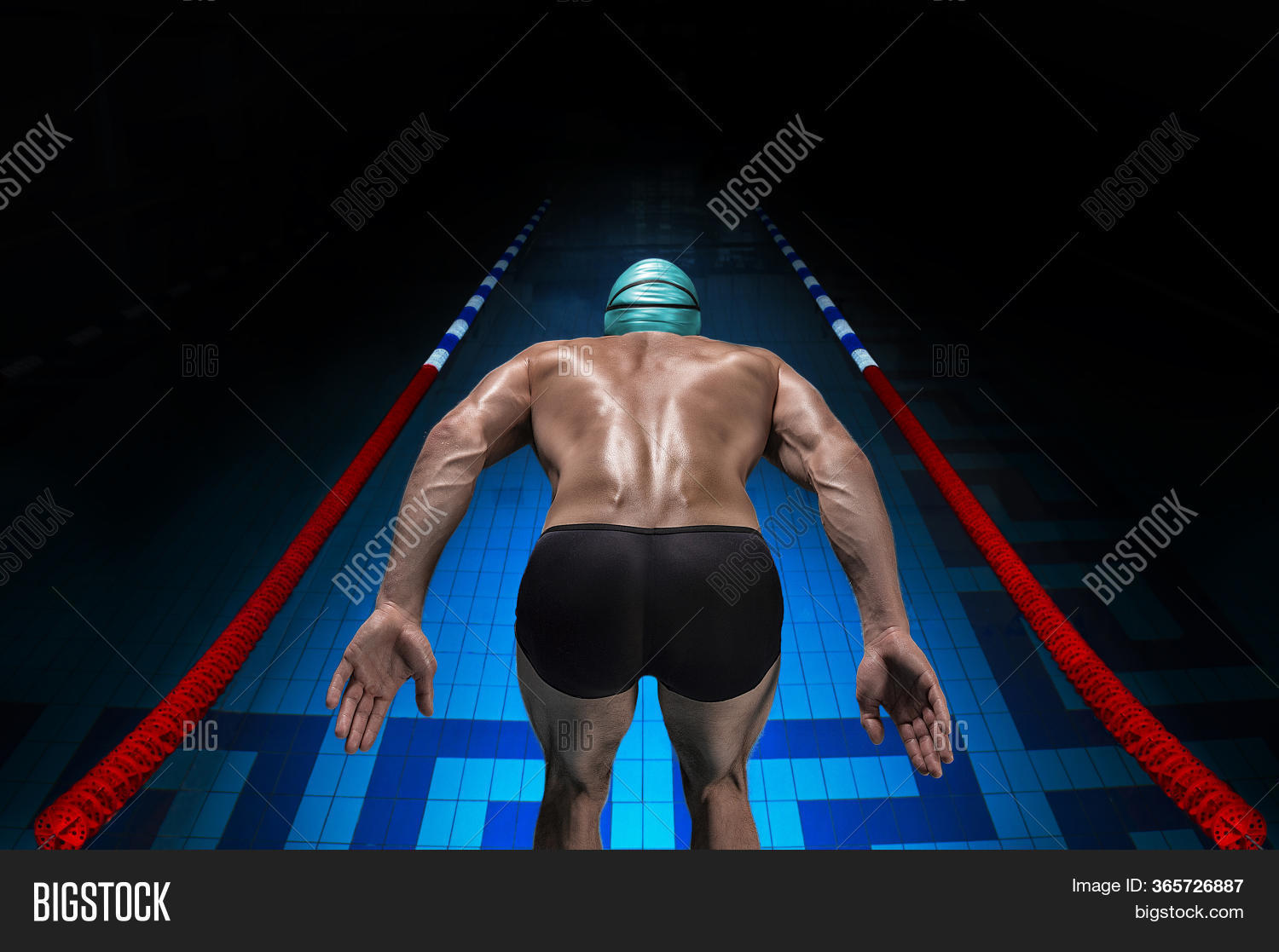 Portrait Swimmer On Image And Photo Free Trial Bigstock